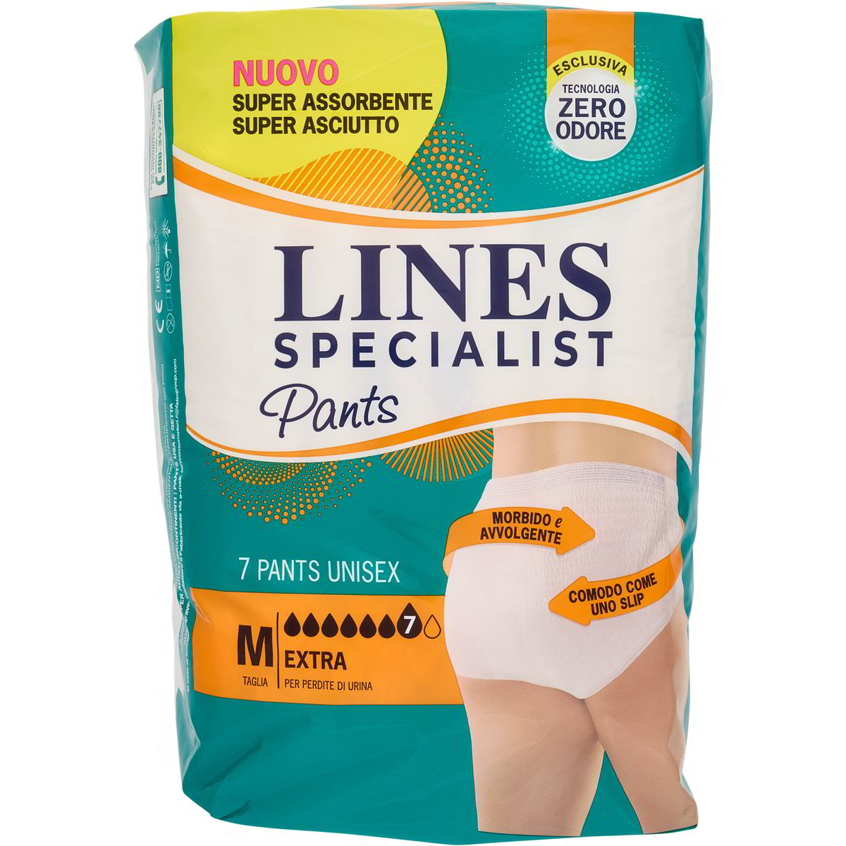 Assorbenti per incontinenza pants extra m x7 LINES 1 PZ - Coop Shop