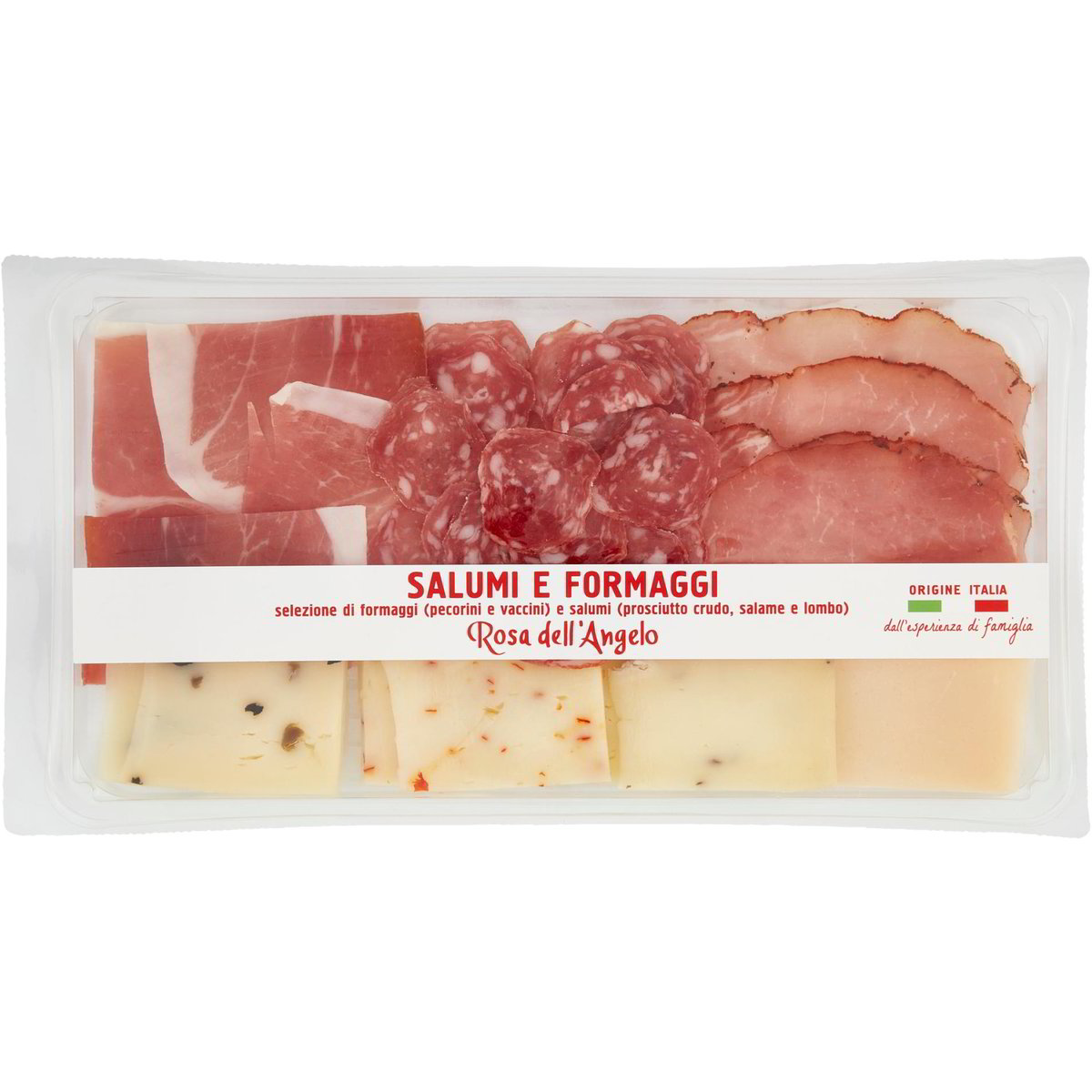 Salumi e formaggi misti antipasto ROSA DELL'ANGELO 130 G - Coop Shop