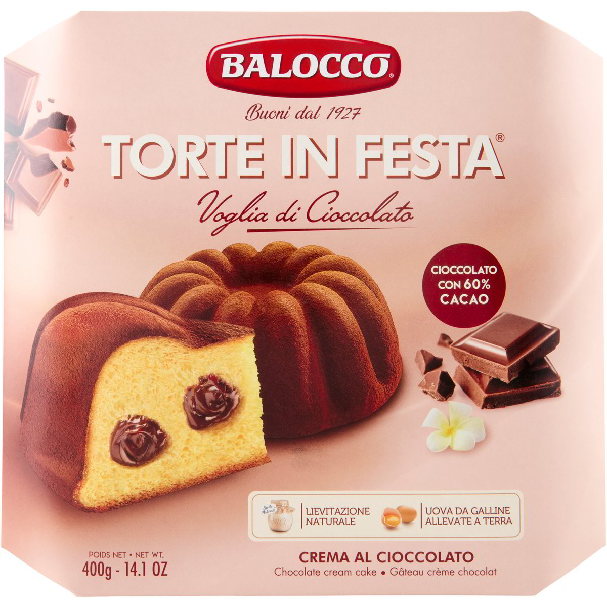 Torta in festa voglia di cioccolato BALOCCO 400 G - Coop Shop