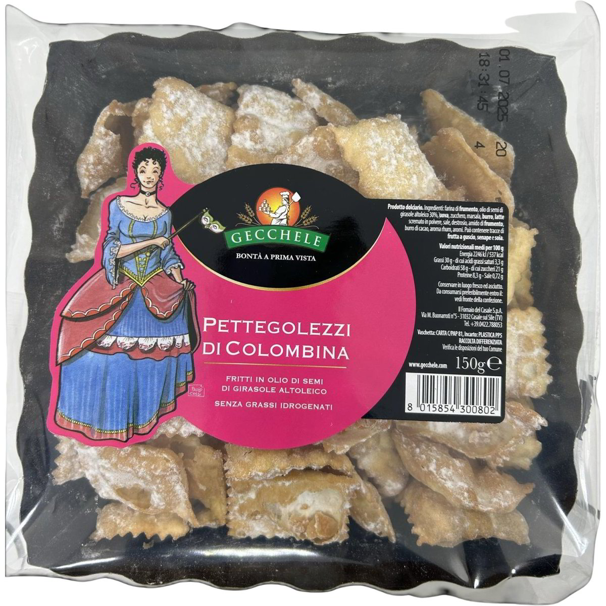 Pasticcini pettegolezzi di colombia GECCHELE 150 G - Coop Shop