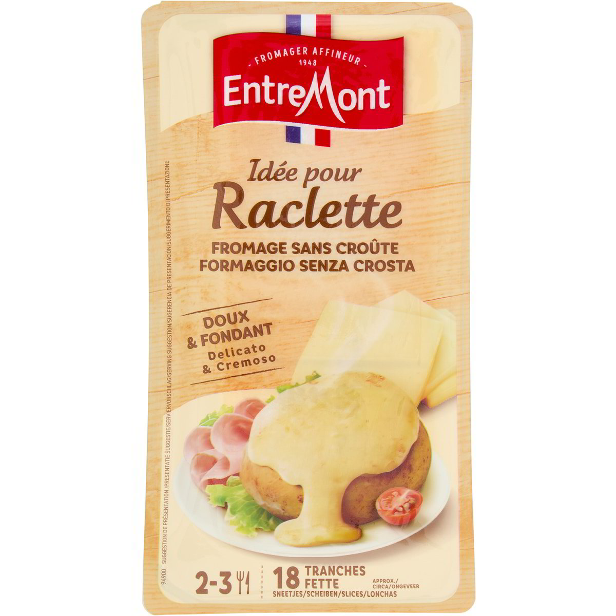 Raclette entremont ENTREMONT 400 G - Coop Shop