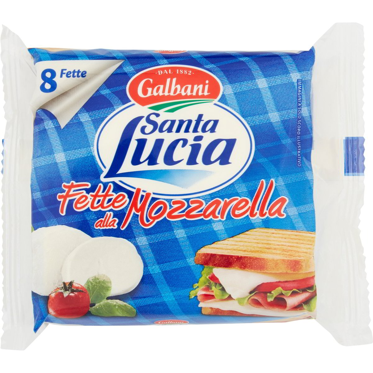 Mozzarella a fette SANTA LUCIA 200 G - Coop Shop
