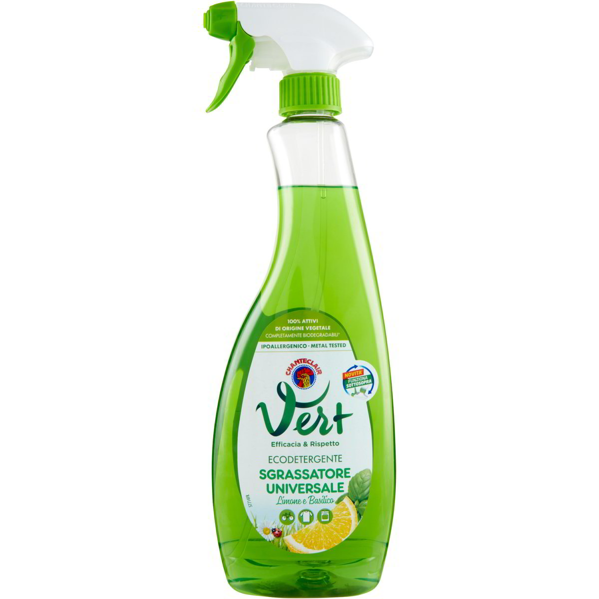 Sgrassatore universale spray limone e basilico CHANTECLAIR 700 ML ...