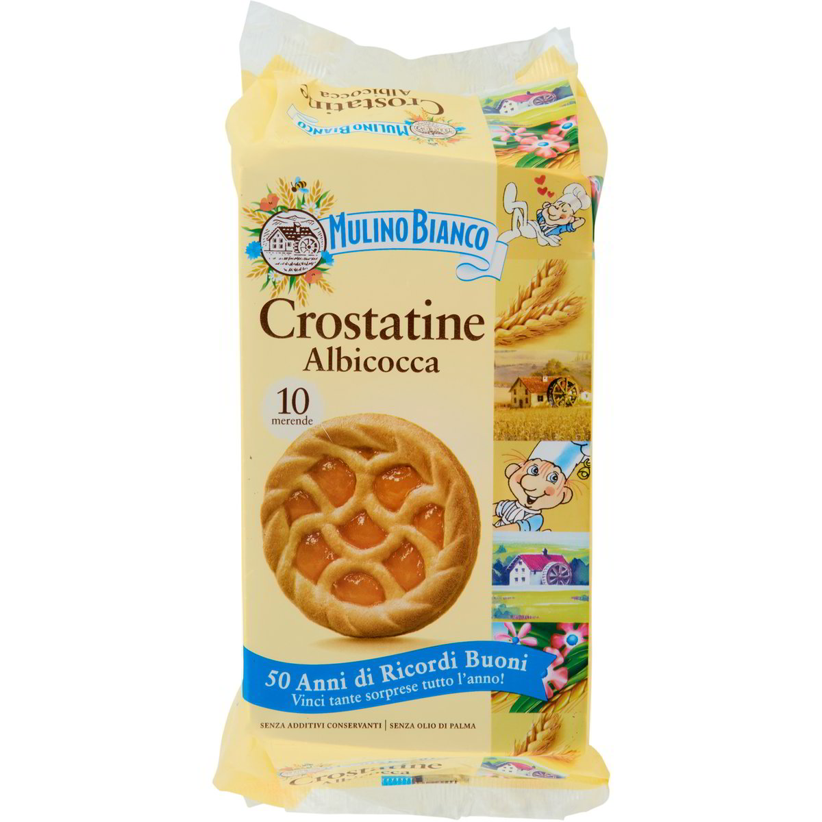 Merendine crostatina all'albicocca MULINO BIANCO 400 G - Coop Shop