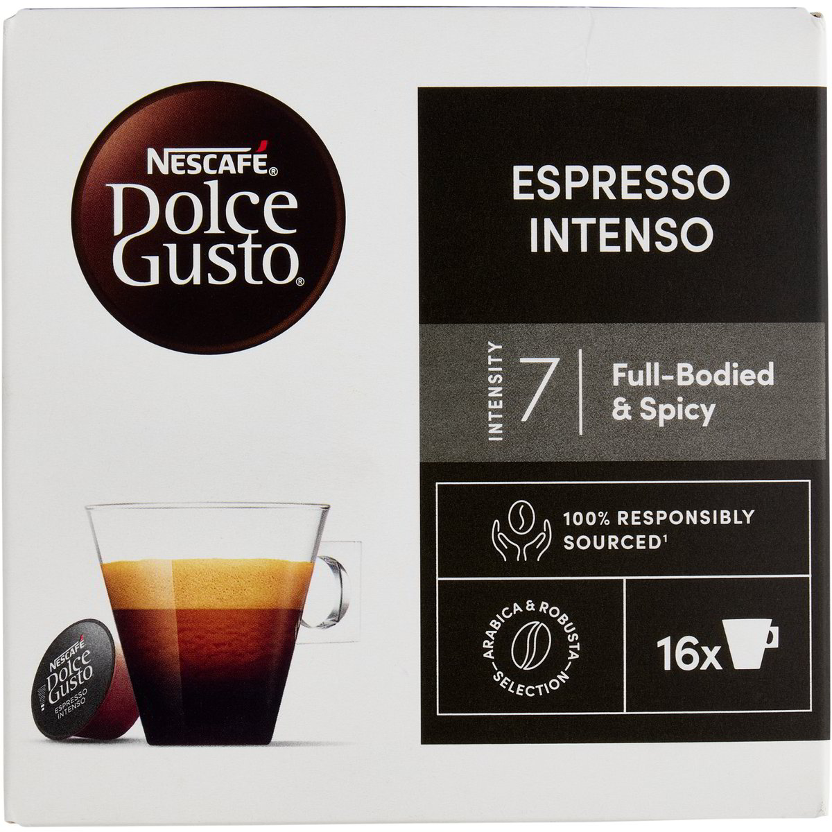 Capsule caffè espresso intenso extra crema x16 NESCAFÉ - DOLCE GUSTO ...
