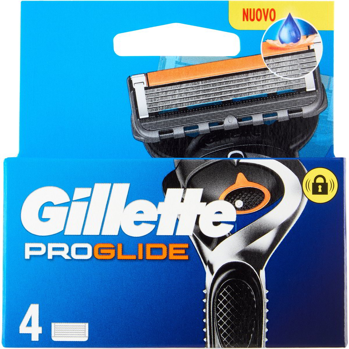 Lame ricambio rasoio proglide x4 GILLETTE 1 PZ - Coop Shop