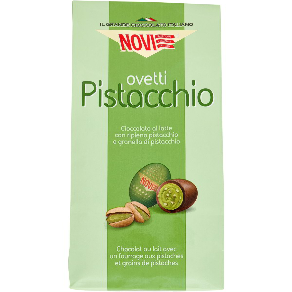 Ovetti cioccolato al latte ripieni al pistacchio NOVI 160 G - Coop Shop