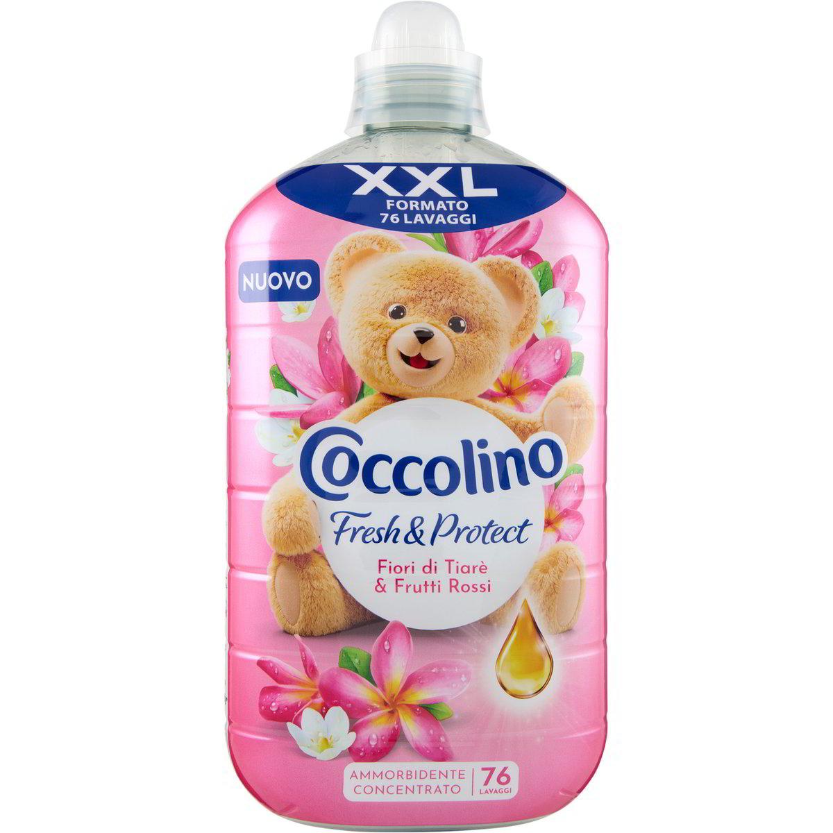 Ammorbidente intense care fiori di tiarè x76 COCCOLINO 1750 ML - Coop Shop