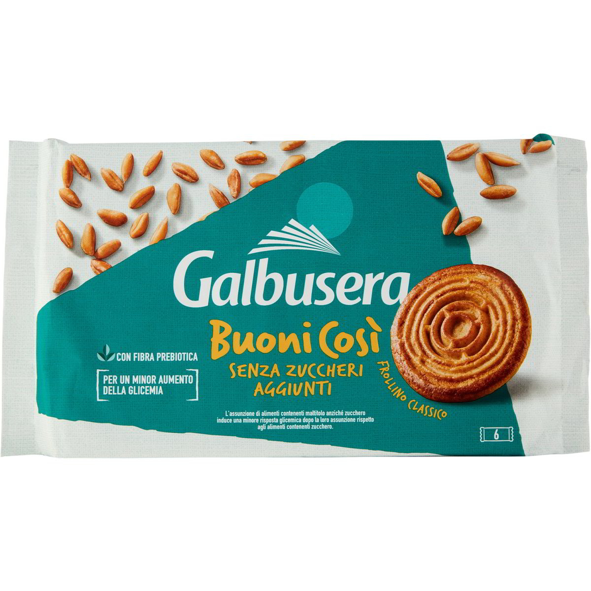 Frollini buoni così GALBUSERA 6 X 55 G - Coop Shop
