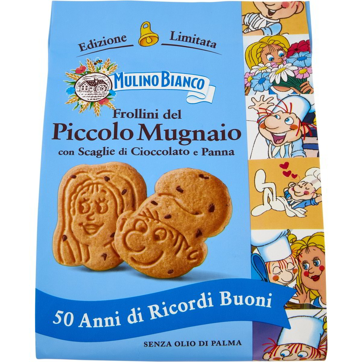 Biscotti frollini piccolo mugnaio cioccolato/panna MULINO BIANCO 300 G ...