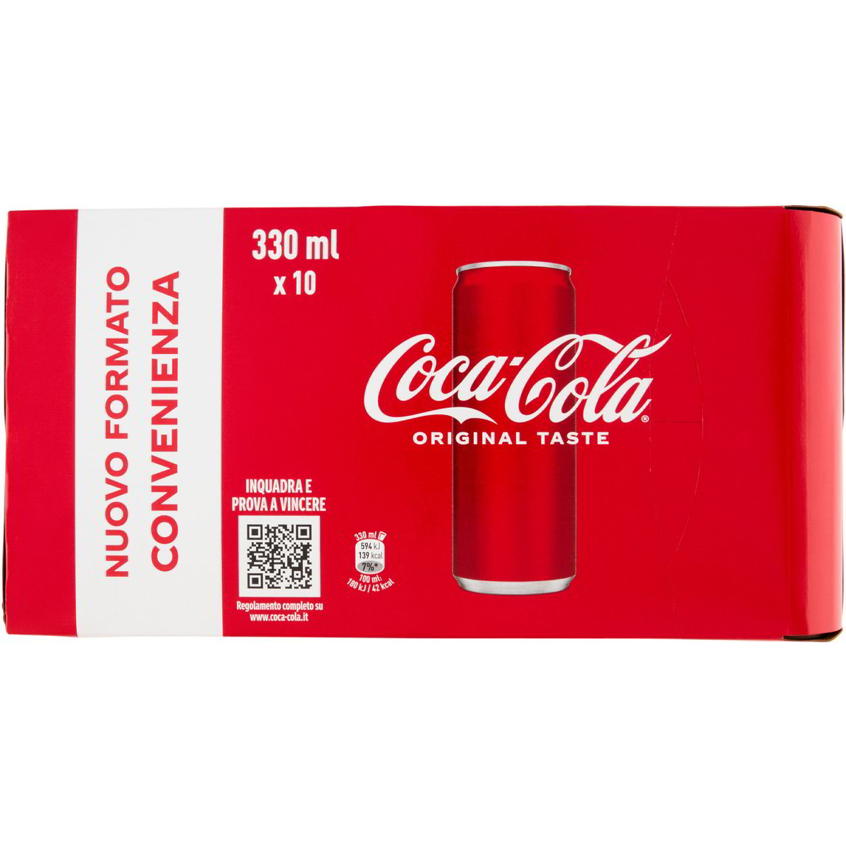 Coca cola original taste x10 COCA COLA 10 X 330 ML - Coop Shop