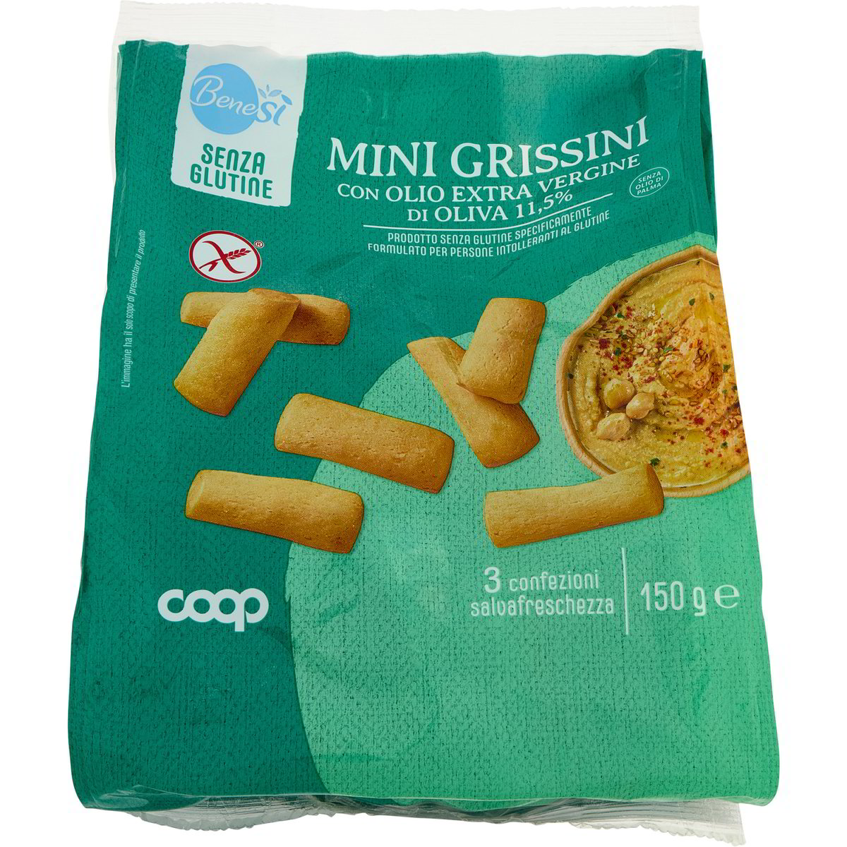 Grissini mini COOP - BENE SI' 3 X 50 G - Coop Shop