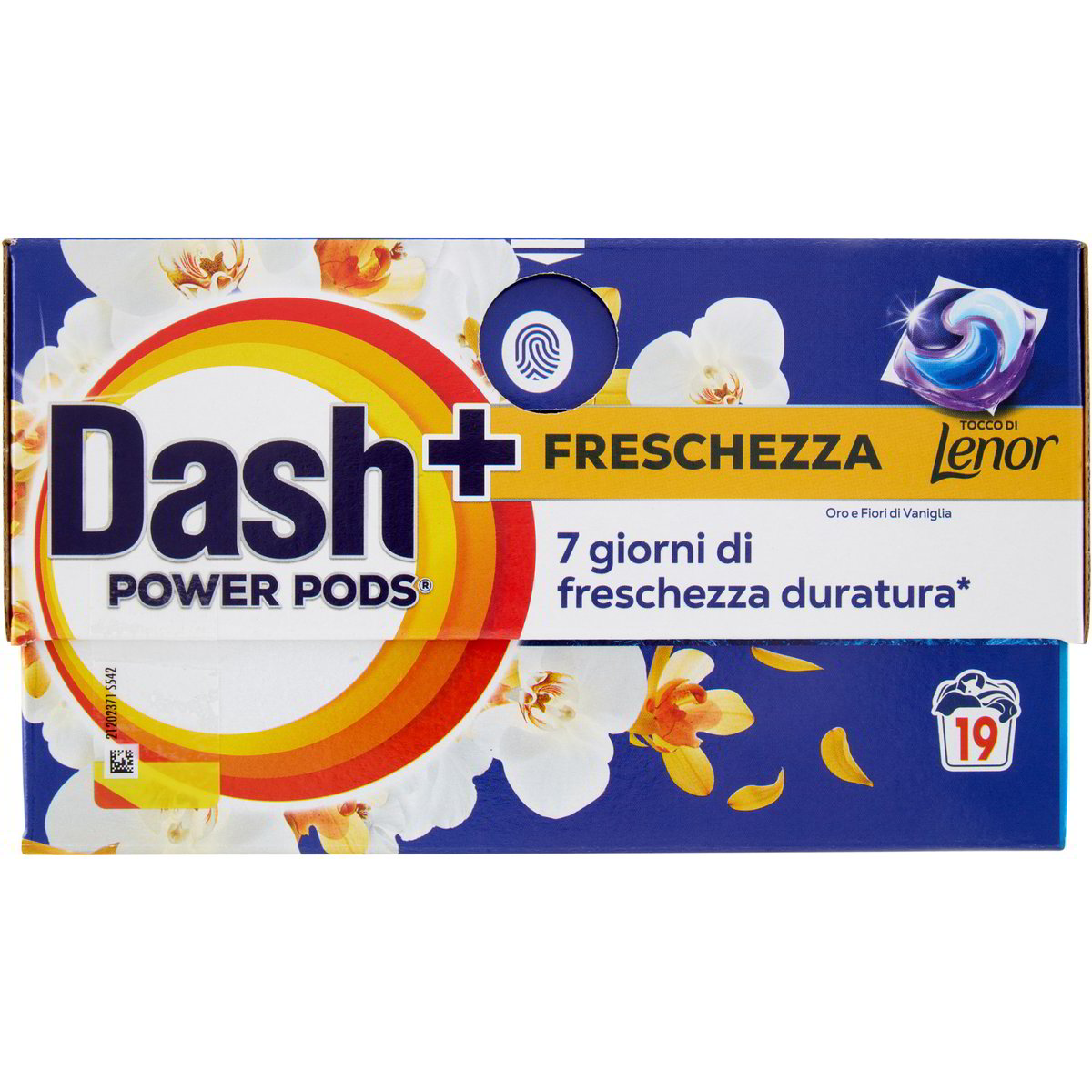 Detersivo lavatrice + lenor oro/vaniglia pods x19 DASH 440,8 G - Coop Shop