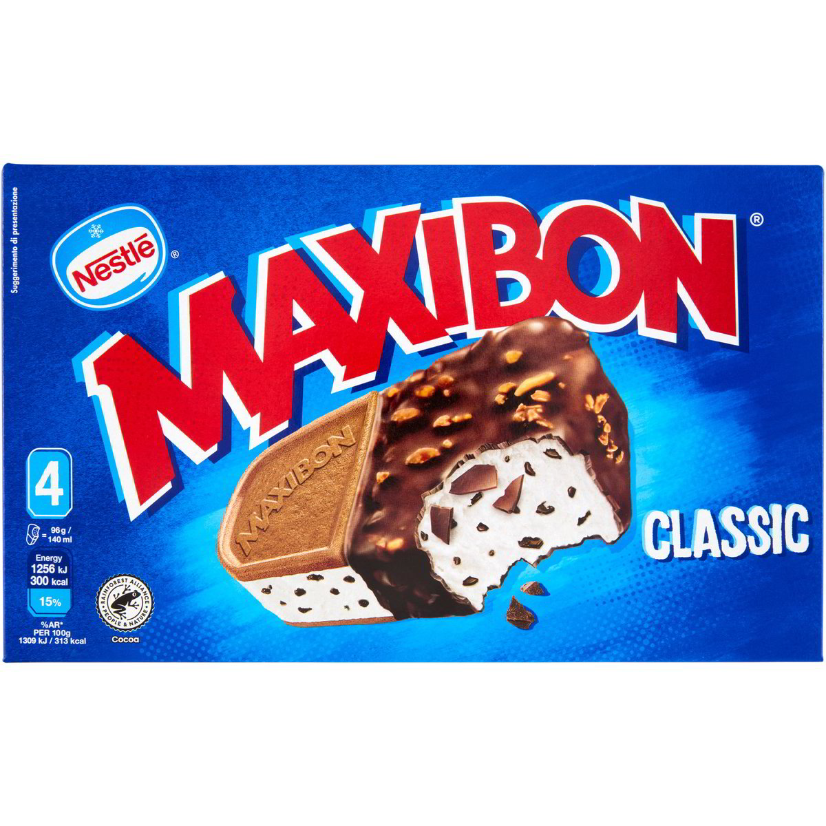 Gelato maxibon classico x4 MOTTA 4 X 96 G - Coop Shop