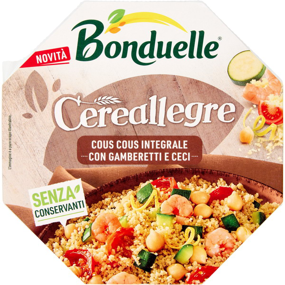 Cous cous integrale gamberetti e ceci BONDUELLE 200 G - Coop Shop