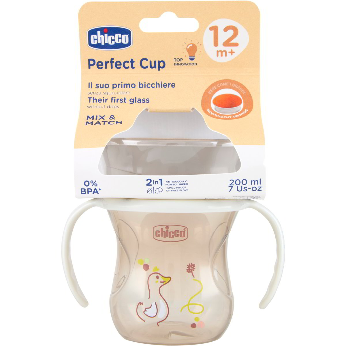 Tazza perfect cup primo bicchiere CHICCO 1 PZ - Coop Shop