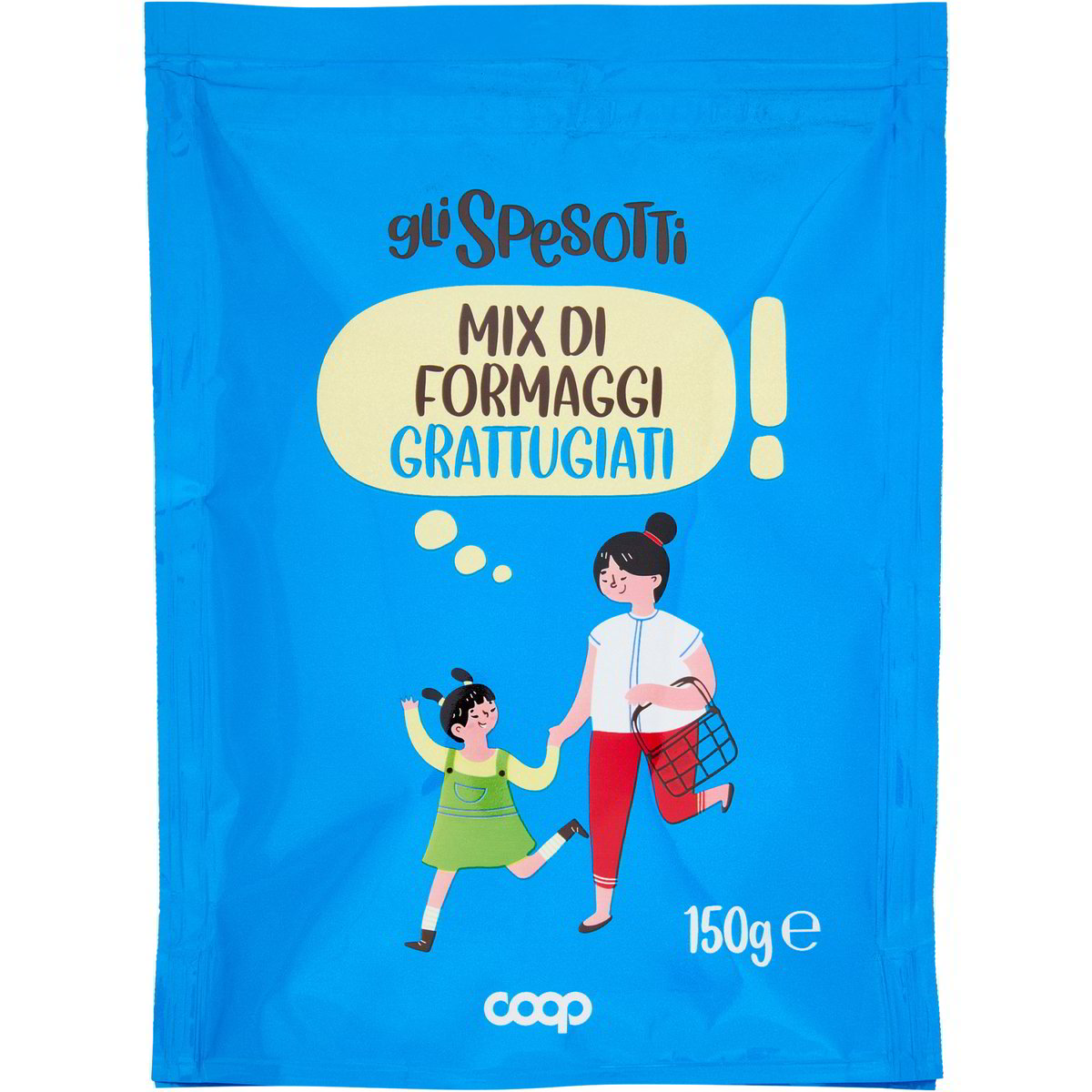 Formaggio grattugiato mix di formaggi COOP - GLI SPESOTTI 150 G - Coop Shop