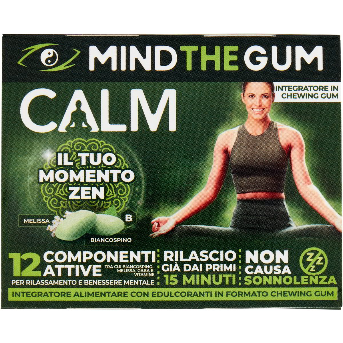 Chewing gum mind the gum calm MIND THE GUM 9 X 2,35 G - Coop Shop