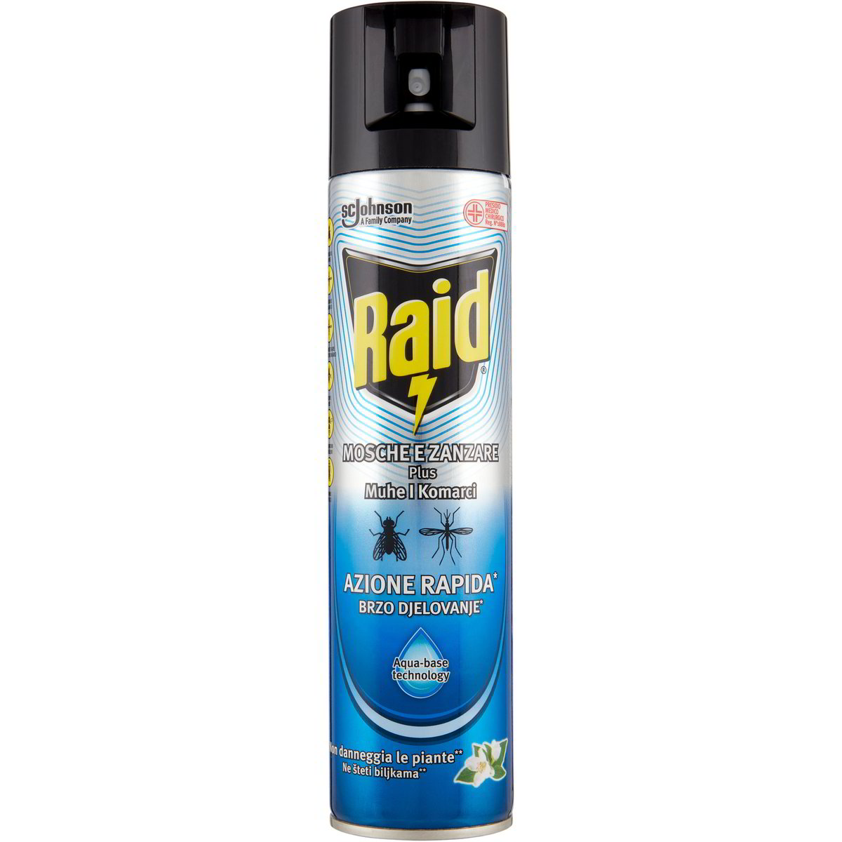 Insetticida spray mosche e zanzare azione rapida RAID 400 ML - Coop Shop