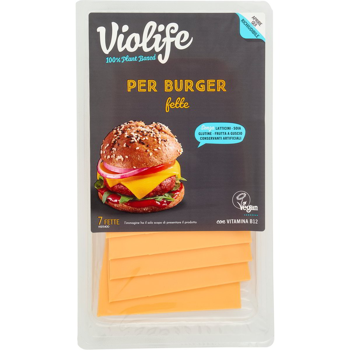 Fette vegane per burger VIOLIFE 140 G - Coop Shop