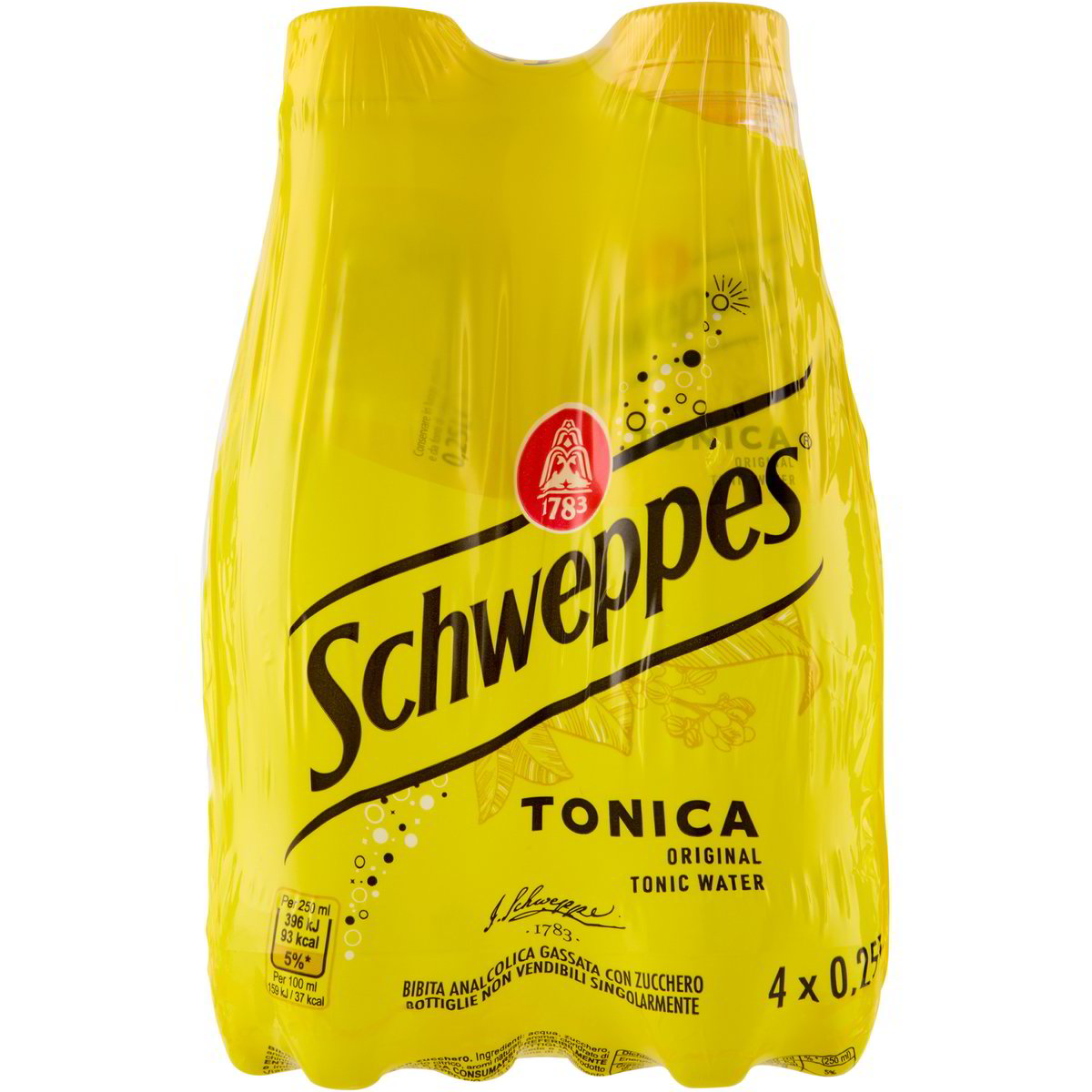 Tonica SCHWEPPES 4 X 250 ML - Coop Shop