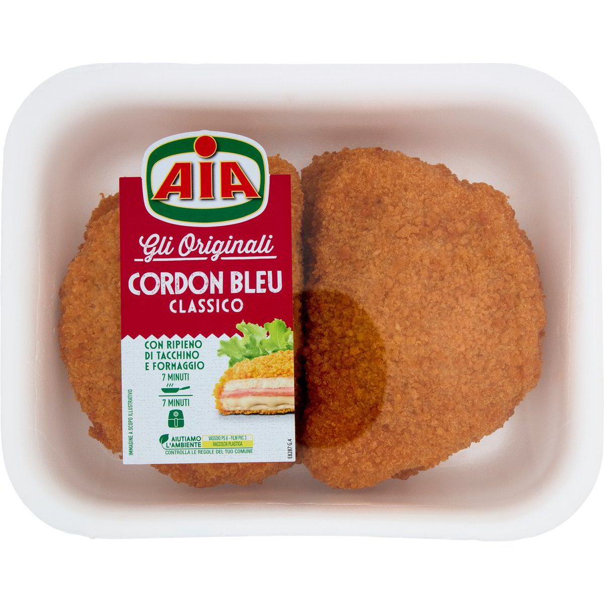 Cordon bleu classico tacchino e formaggio AIA 490 G - Coop Shop