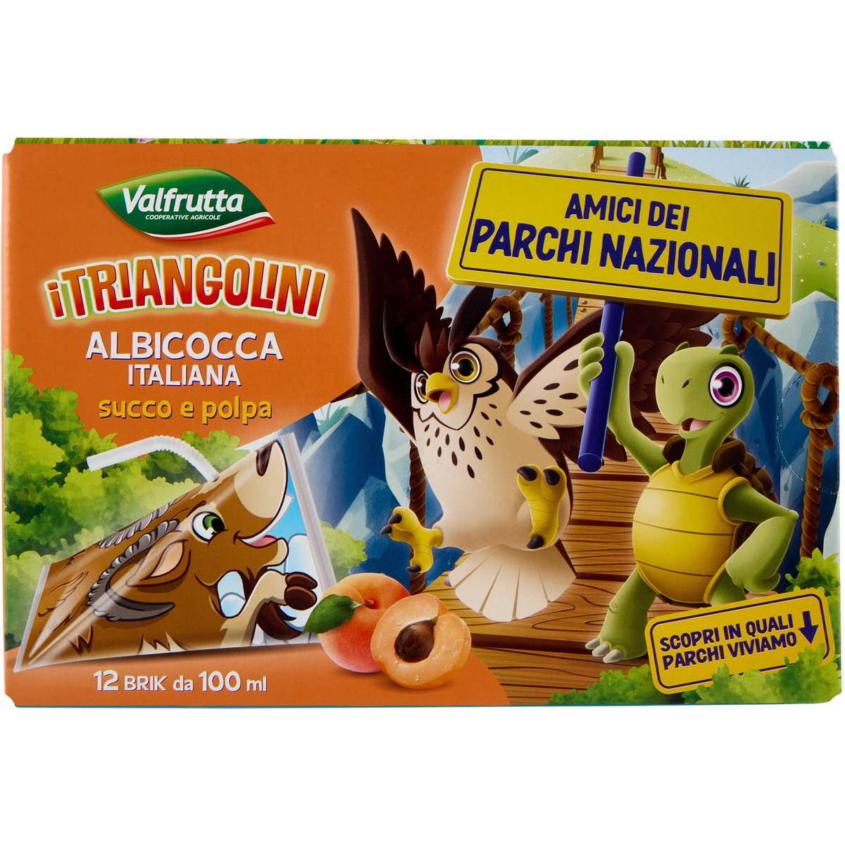 Nettare di albicocca VALFRUTTA 10 X 100 ML - Coop Shop