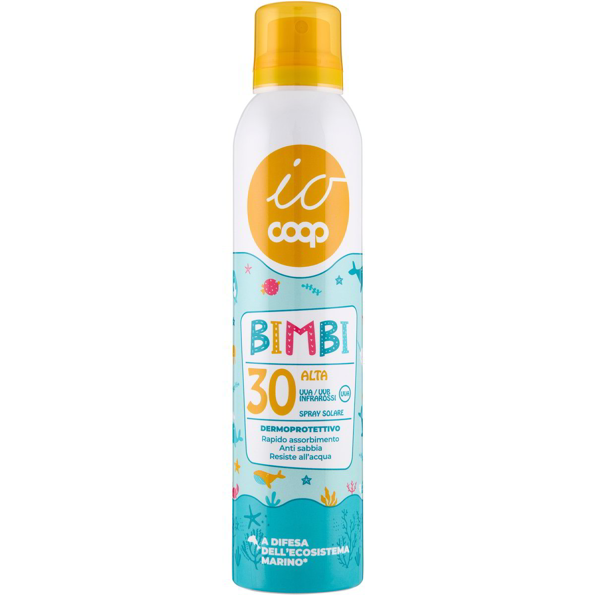 Solare spray bimbi dermoprotettivo spf 30 COOP - IO 200 ML - Coop Shop