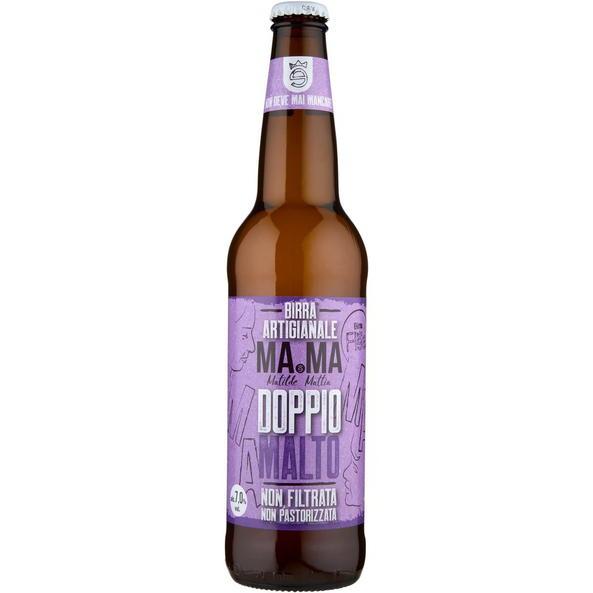 Birra bionda doppio malto non filtrata MA.MA 500 ML - Coop Shop