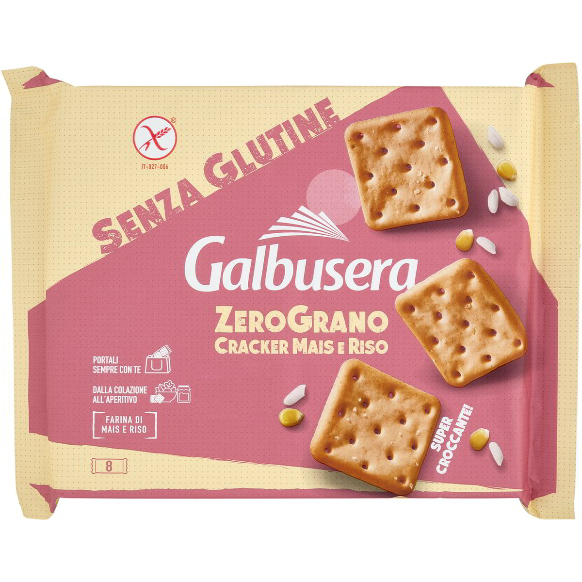 Crackers con mais e riso zerograno GALBUSERA 320 G - Coop Shop