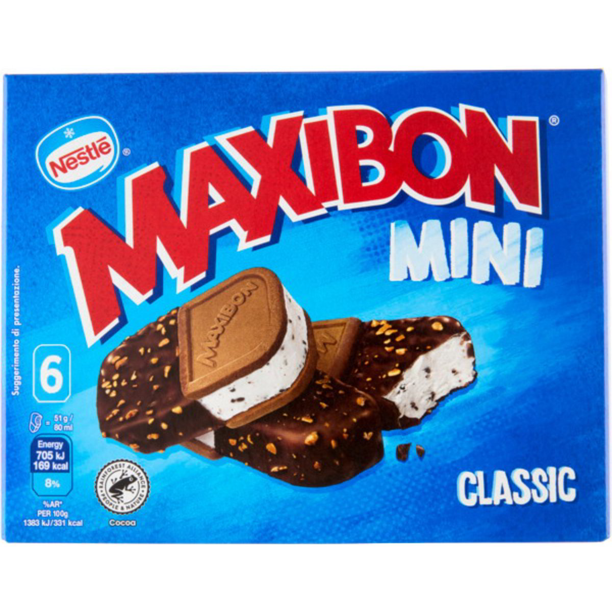 Gelato maxibon classic mini x6 NESTLÉ 6 X 51 G - Coop Shop