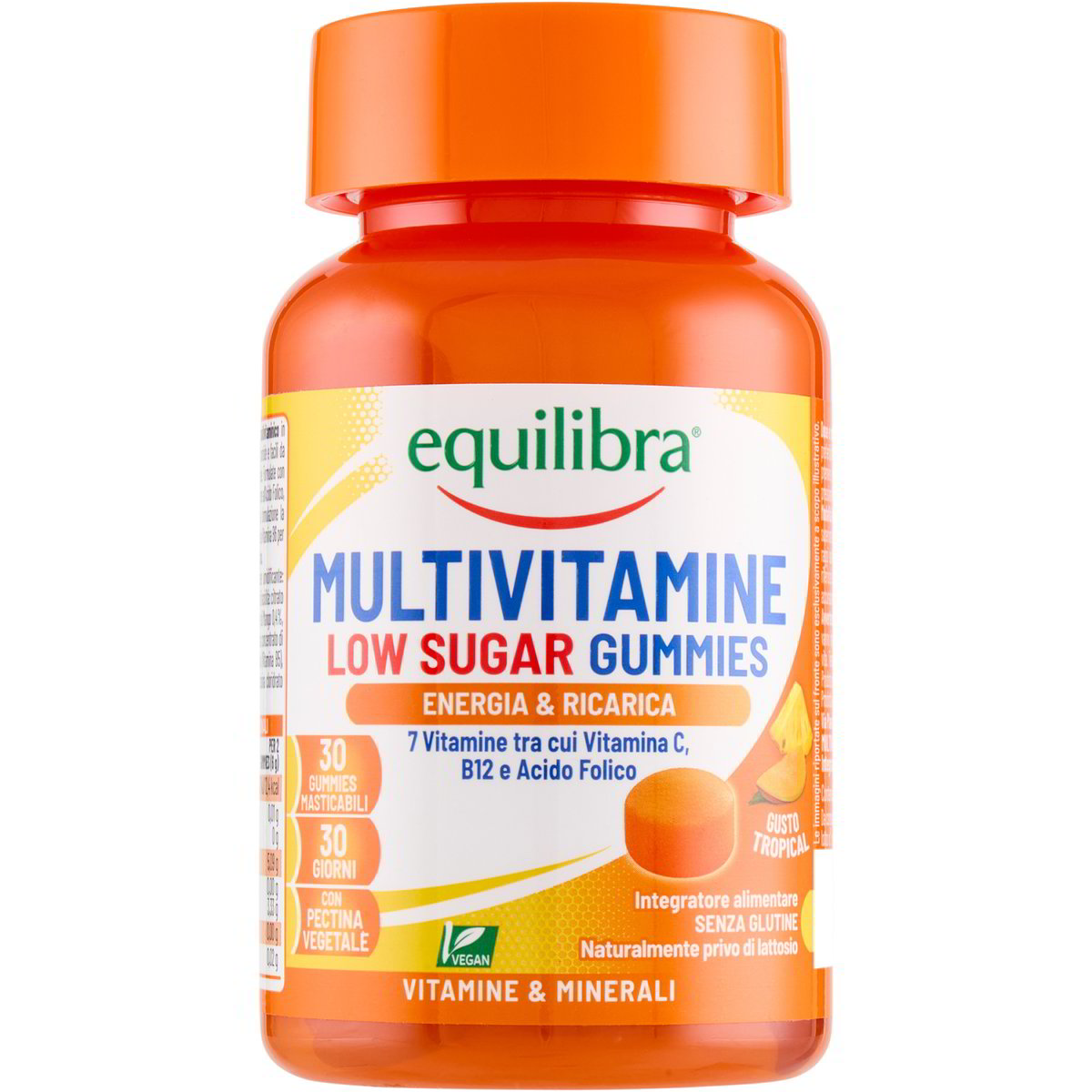 Integratore alimentare multivitaminico gommoso x30 EQUILIBRA 90 G ...