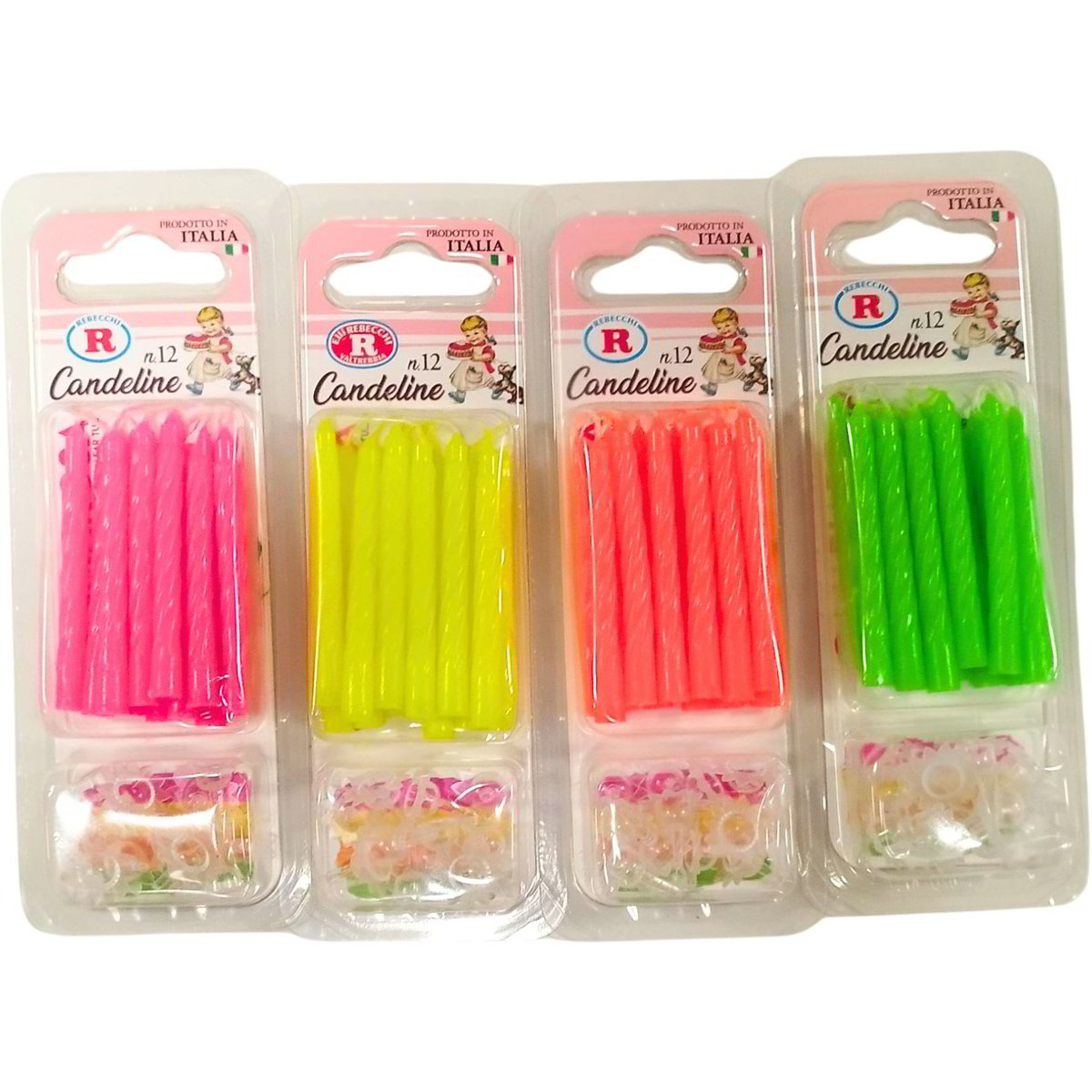 Candeline colorate x12 - Coop Shop