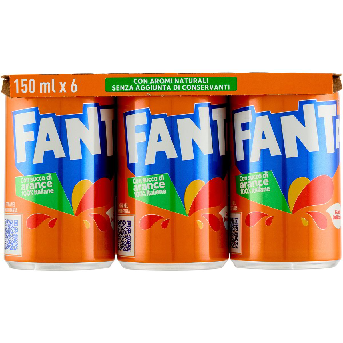 Fanta orange FANTA 6 X 150 ML - Coop Shop