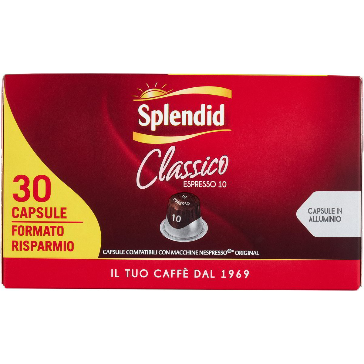 Capsule caffè classico SPLENDID 156 G - Coop Shop