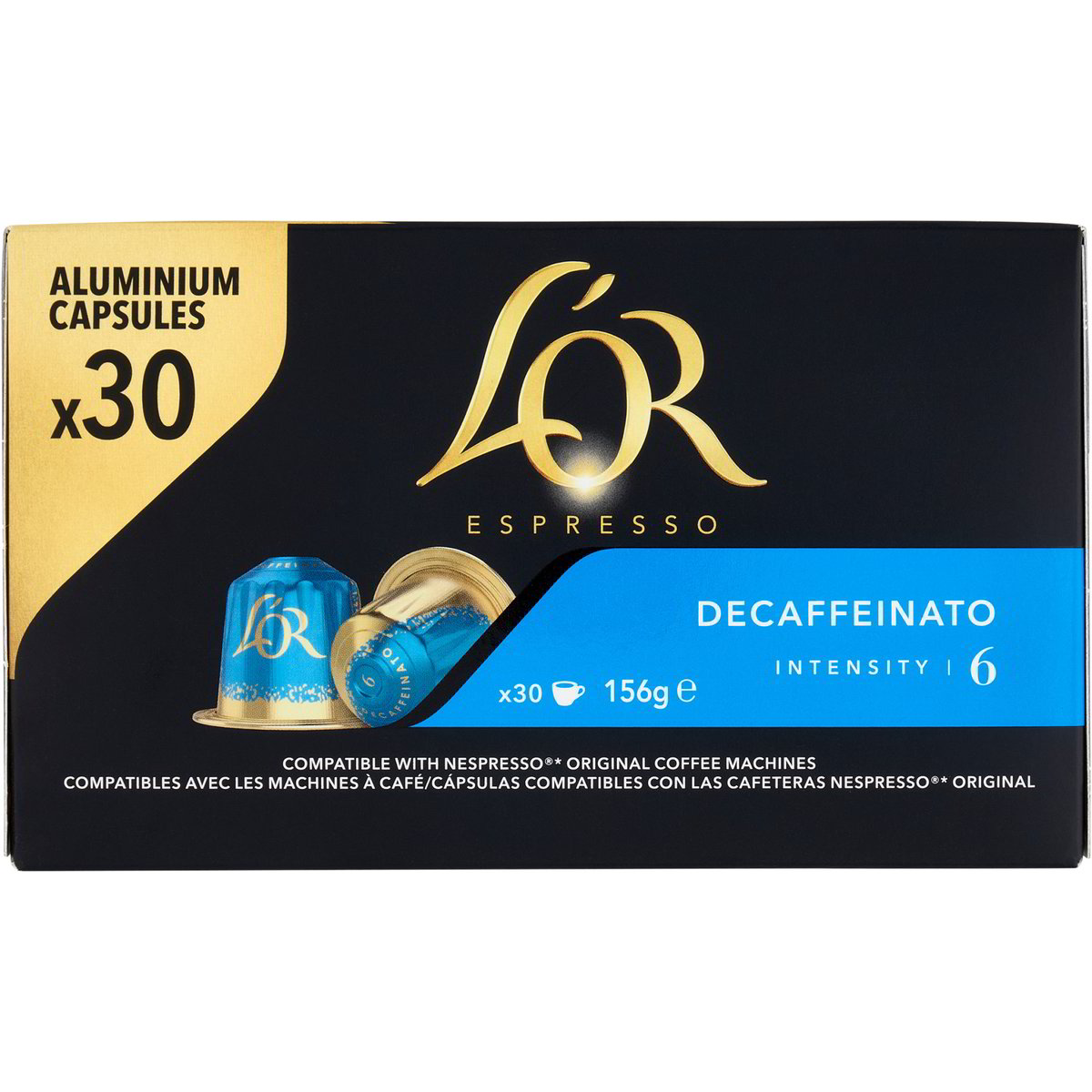 Capsule caffè decaffeinato x30 L'OR 156 G - Coop Shop