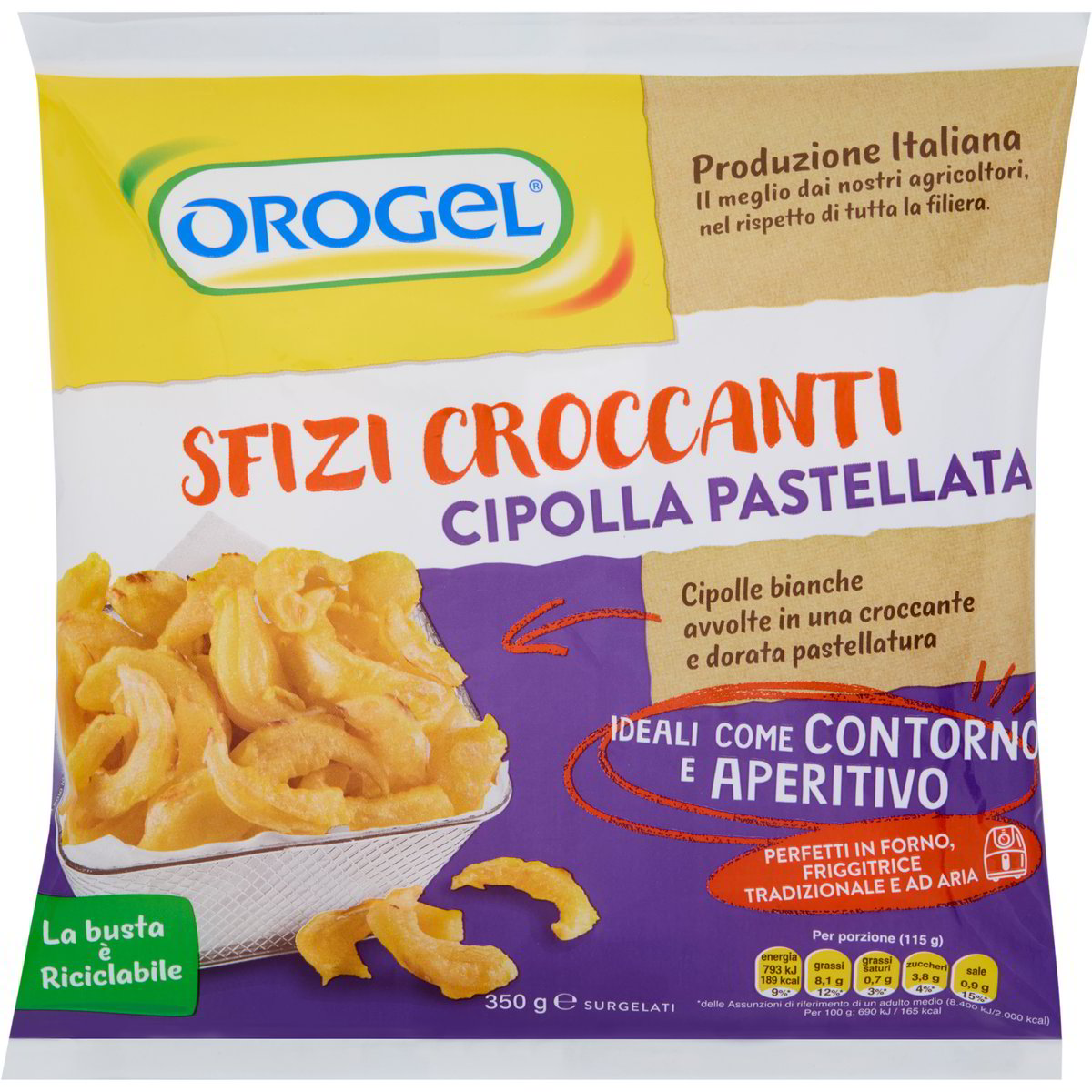 Cipolla pastellata sfizi croccanti OROGEL 350 G - Coop Shop