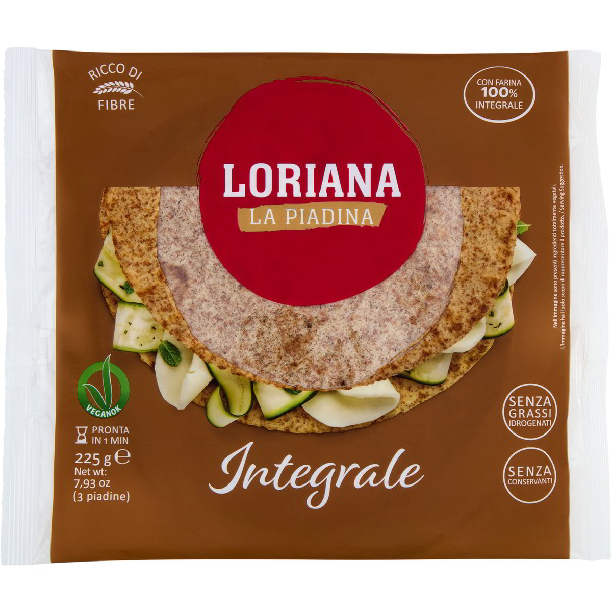 Piadina integrale LORIANA 225 G - Coop Shop
