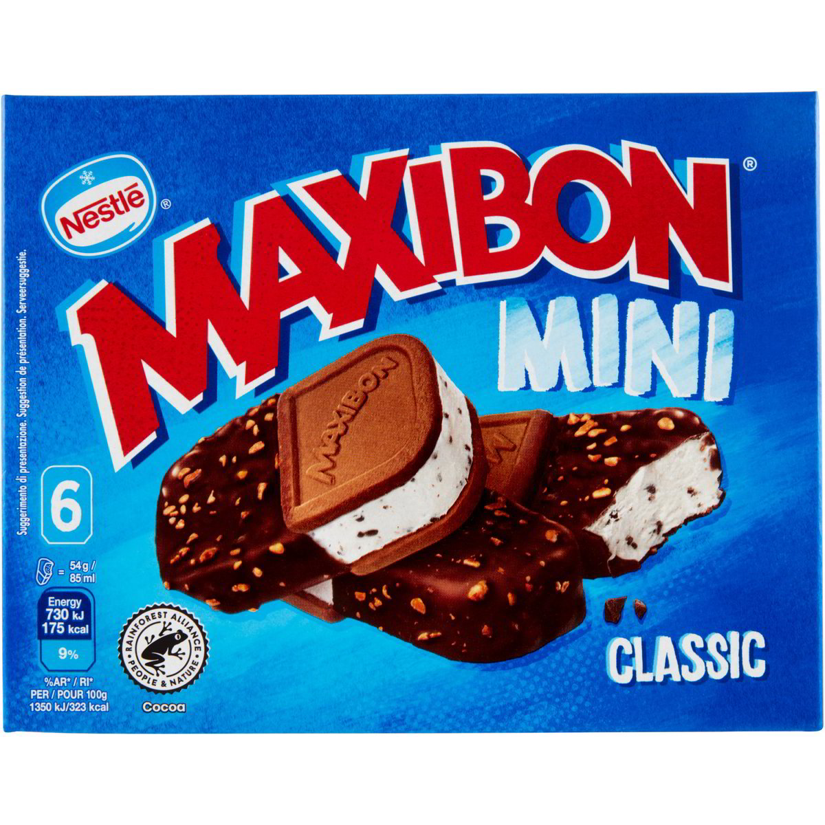 Maxibon mini MOTTA 6 X 54 G - Coop Shop
