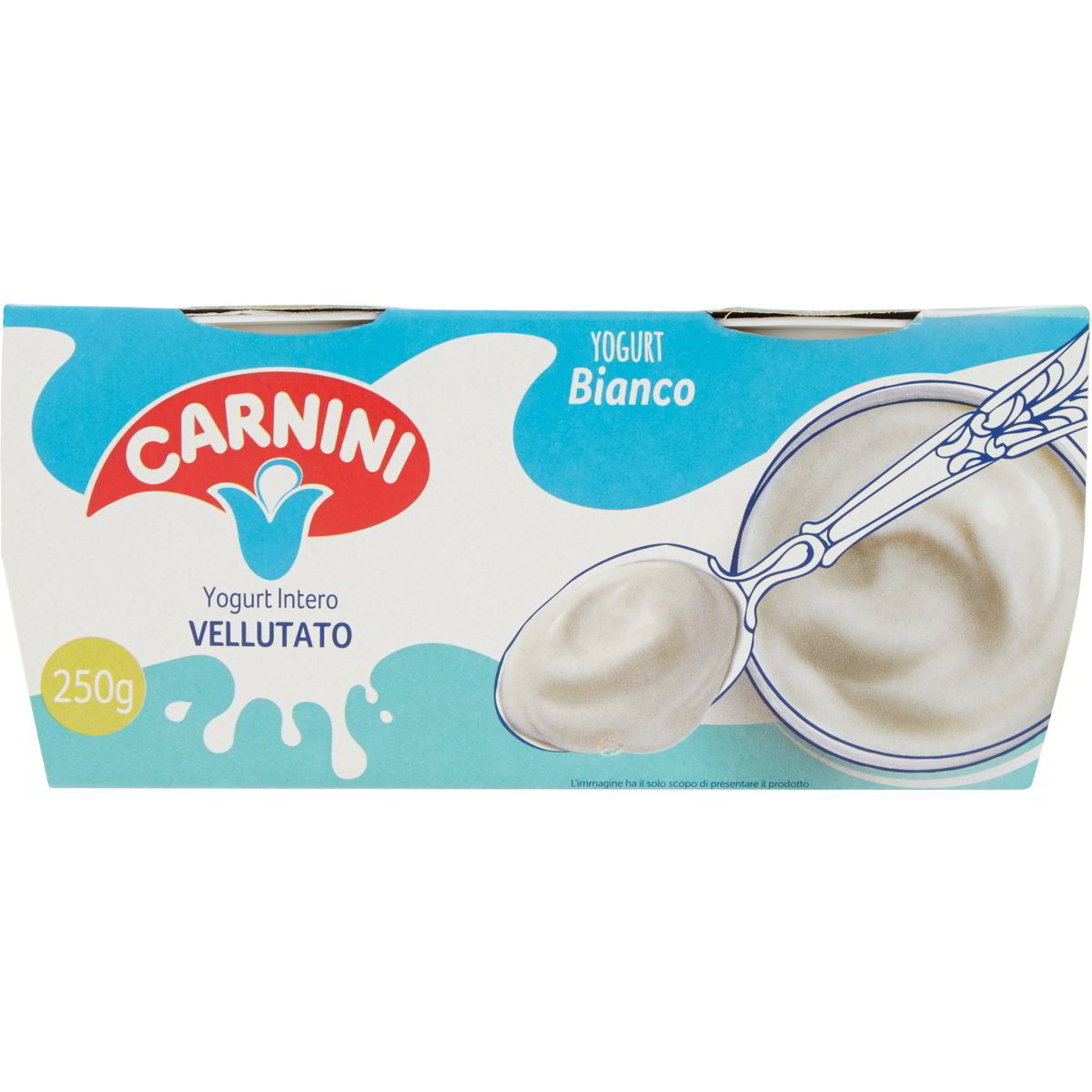 Yogurt intero bianco naturale vellutato CARNINI 2 X 125 G - Coop Shop