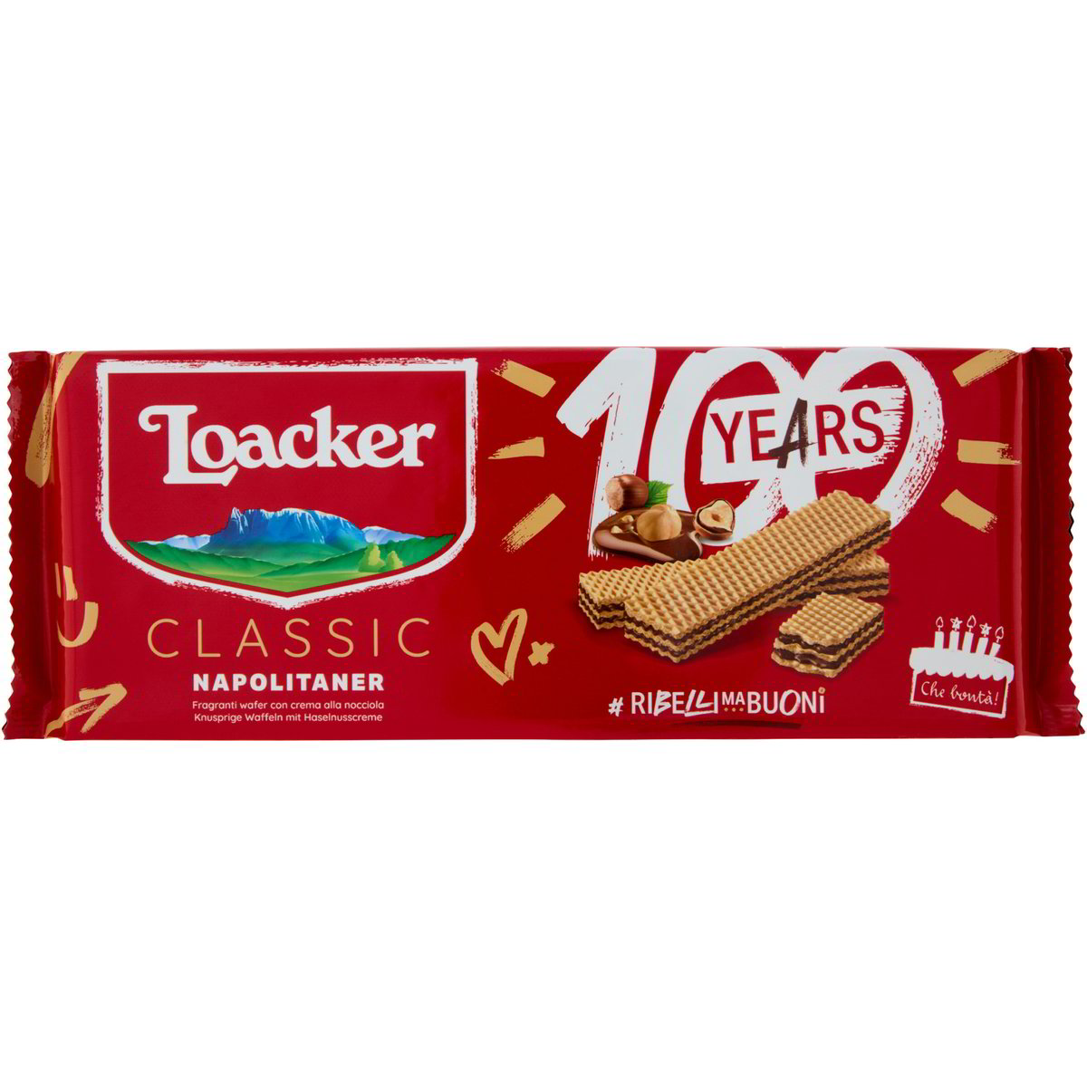 Wafer alla nocciola napolitaner LOACKER 175 G - Coop Shop