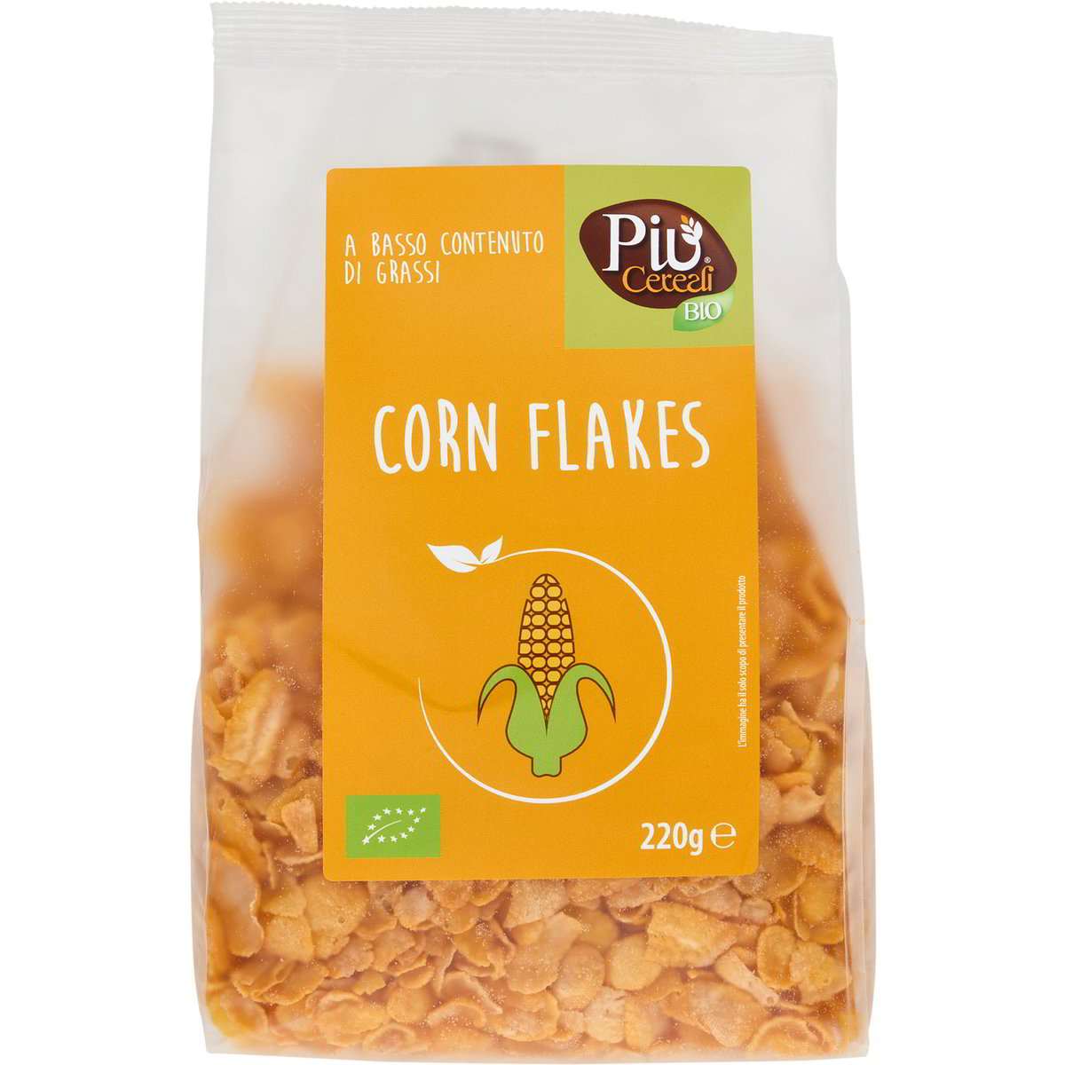 Cereali corn flakes PIÙ CEREALI BIO 220 G - Coop Shop