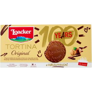 Wafer gran pasticceria tortina alla nocciola LOACKER 125 G - Coop Shop