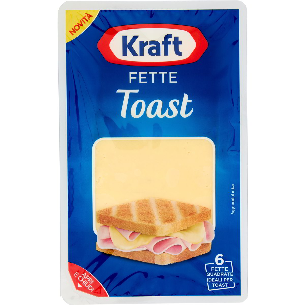 Formaggio a fette per toast x6 KRAFT 120 G - Coop Shop
