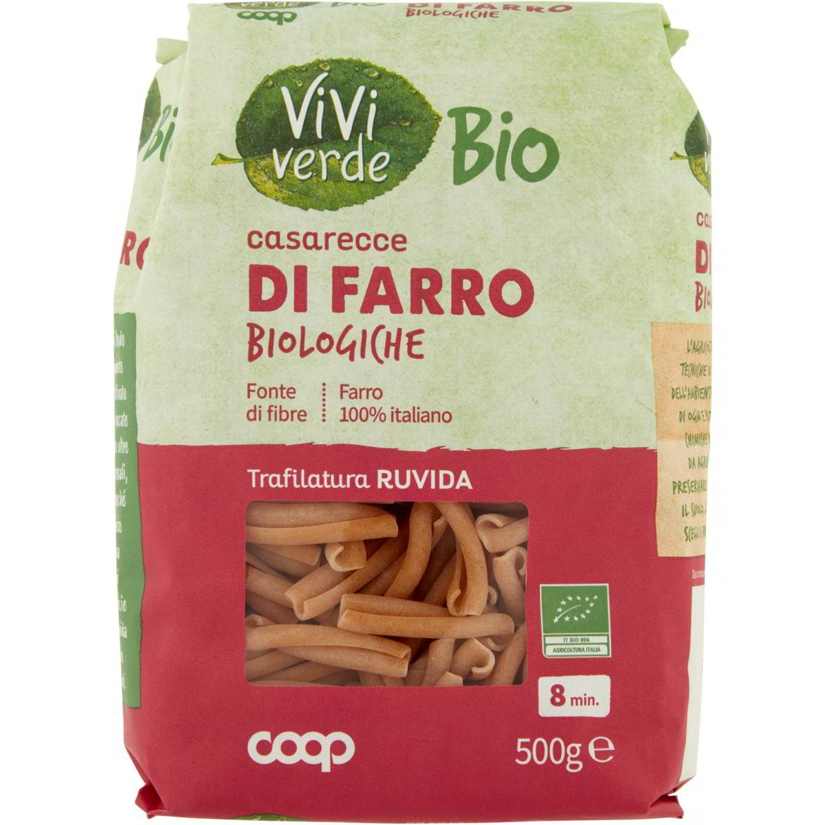 Caserecce di farro COOP - VIVI VERDE 500 G - Coop Shop