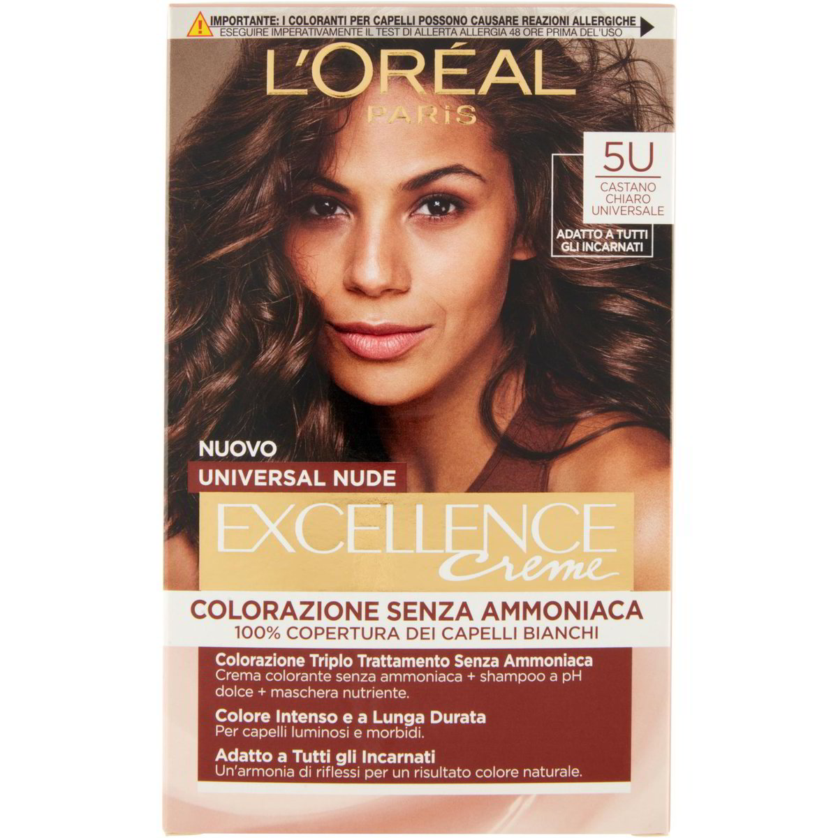 Colorazione capelli excellence 5u castano chiaro L OREAL 1 PZ - Coop Shop