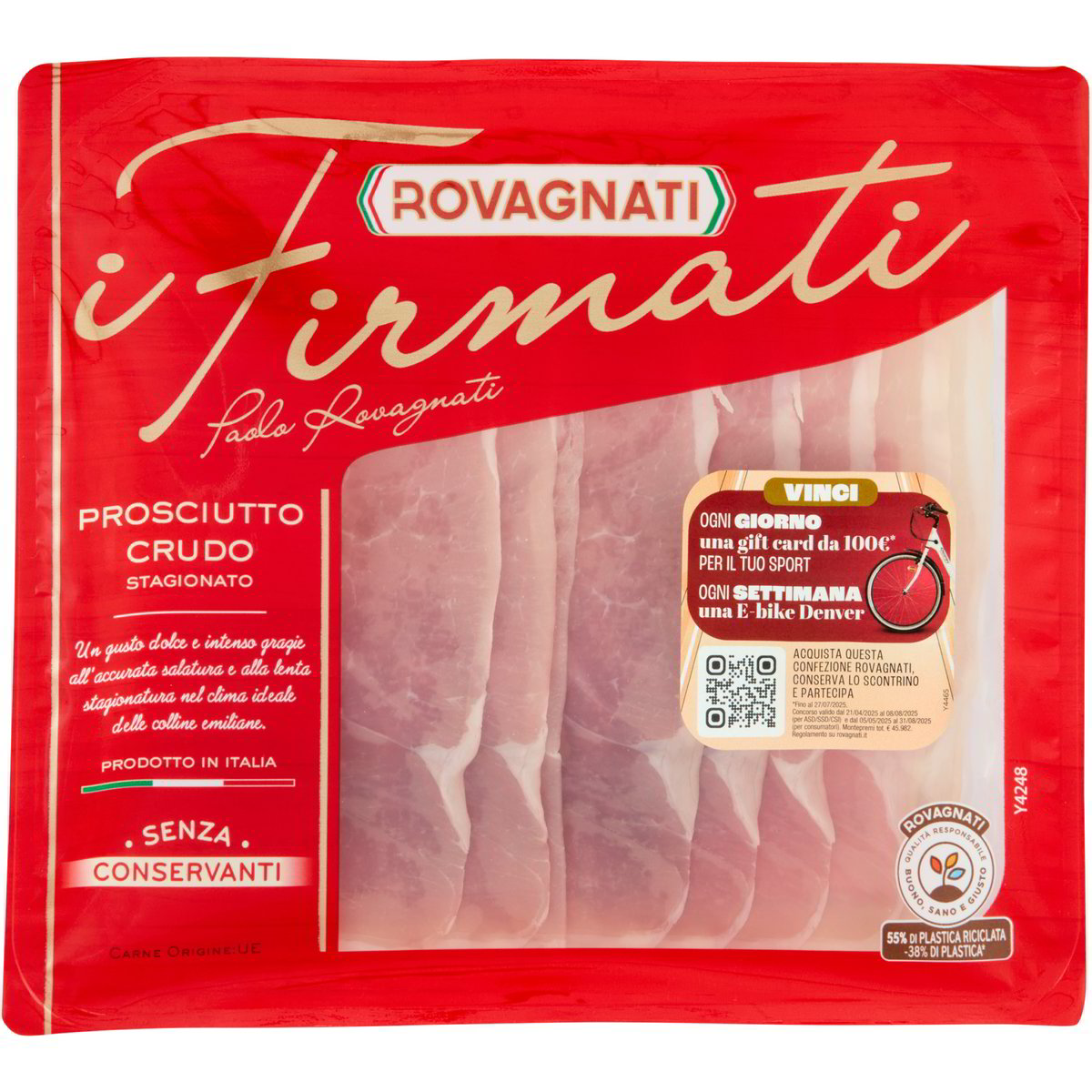 Prosciutto crudo stagionato i firmati ROVAGNATI 90 G - Coop Shop