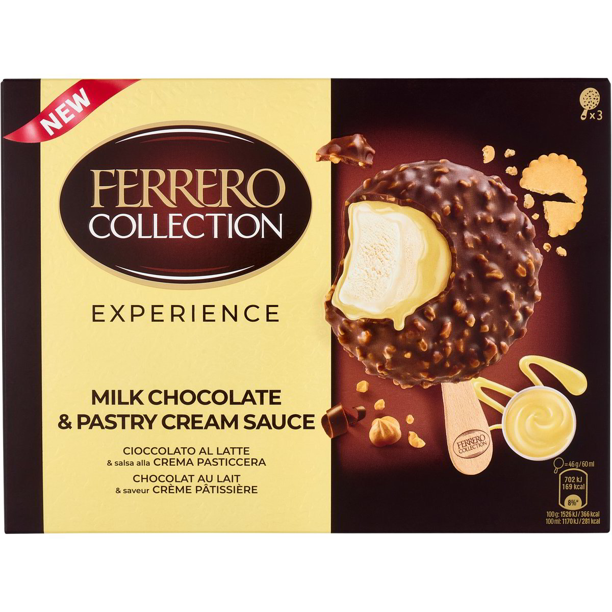 Gelato stecco ferrero collection experience x3 FERRERO 180 ML - Coop Shop