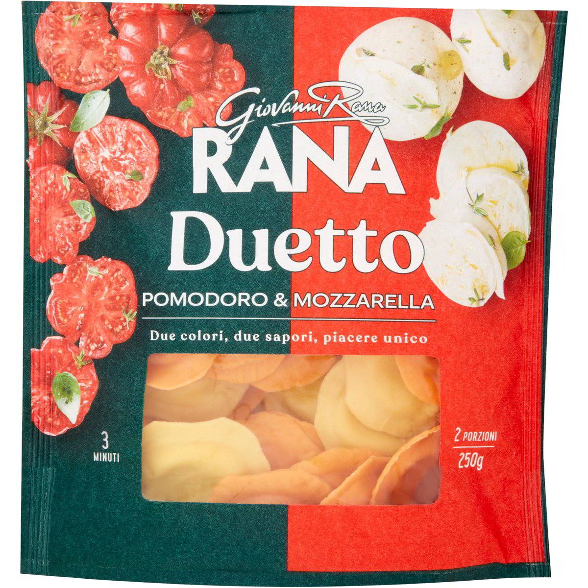 Ravioli ripieni pomodoro/mozzarella duetto RANA 250 G - Coop Shop