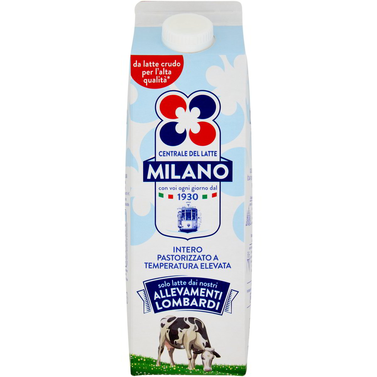 Latte fresco intero alta qualità CENTRALE DEL LATTE MILANO 1000 ML ...